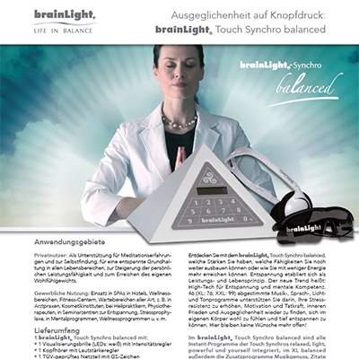 brainLight GmbH - Touch Synchro balanced